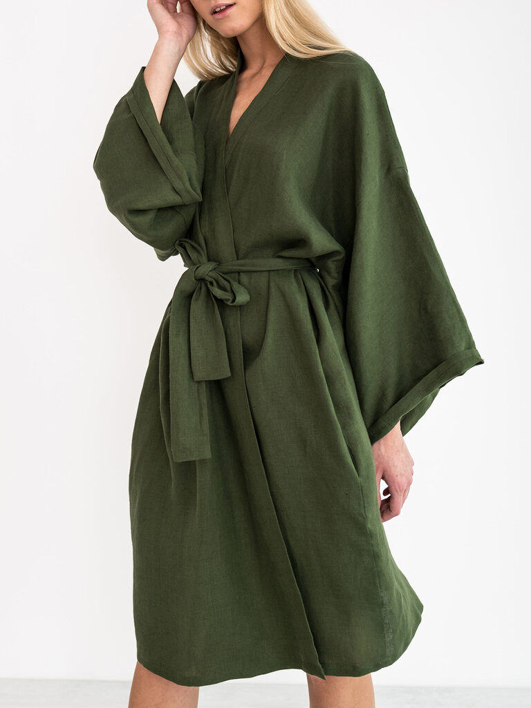LUNA Linen Robe - Love and Confuse