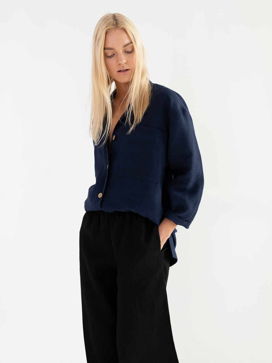 ROSEMARY Linen Shirt - Love and Confuse